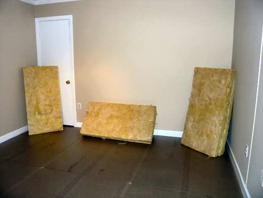 Rigid fiberglass density tests